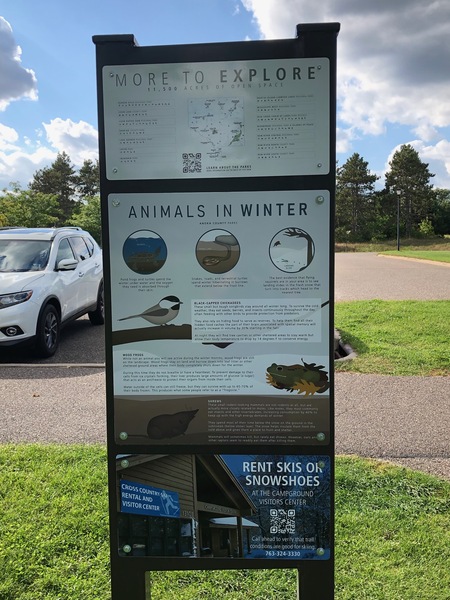 Bunker Hill Wildlife in the Winter Sign – Audio guide by University of ...