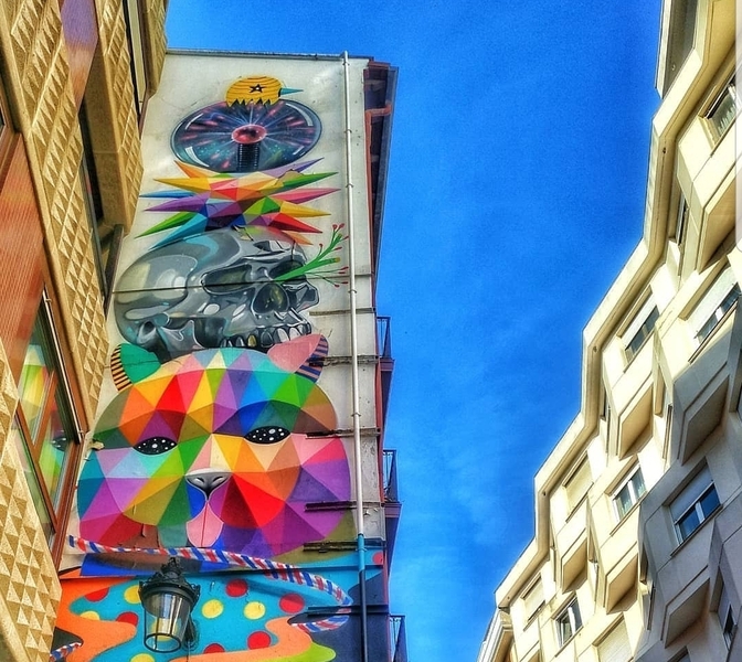 Historia y Mural de Okuda – Audio guide by Marcos | tmatic.travel