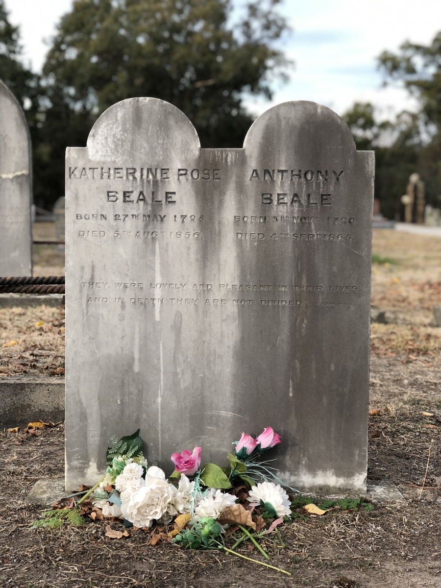 Anthony and Katherine Beale Grave – Audio guide by Deakin University ...