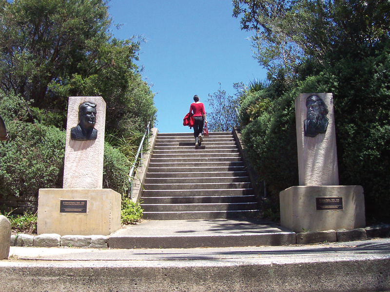 Barton and Parkes Commemorative Sculptures by Stephen Glassborow ...
